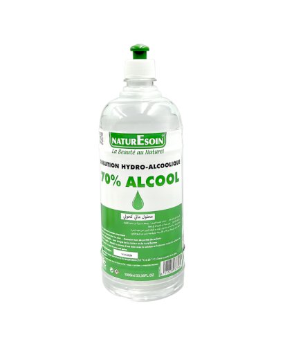 NaturEsoin Solution Hydro-Alcoolique 70% Alcool 1000ml - Site Officiel